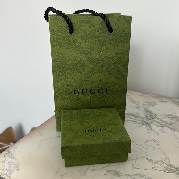 Gucci | Jewelry | Gucci Gift Bag With Box | Poshmark